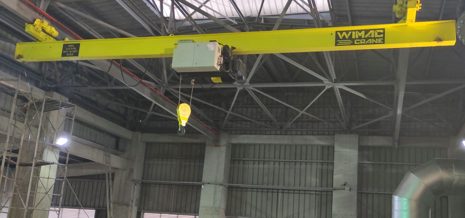 Single Girder Underslung Crane | Wimac Crane Turkey